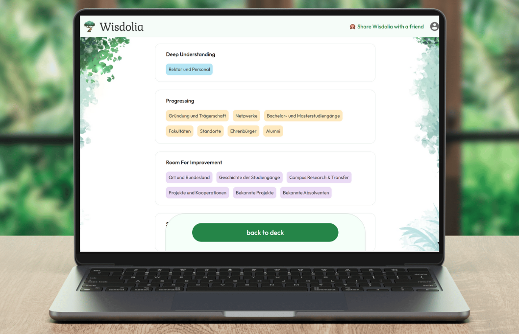 Effektiver Lernen mit Wisdolia: Deine neue Geheimwaffe für die ...